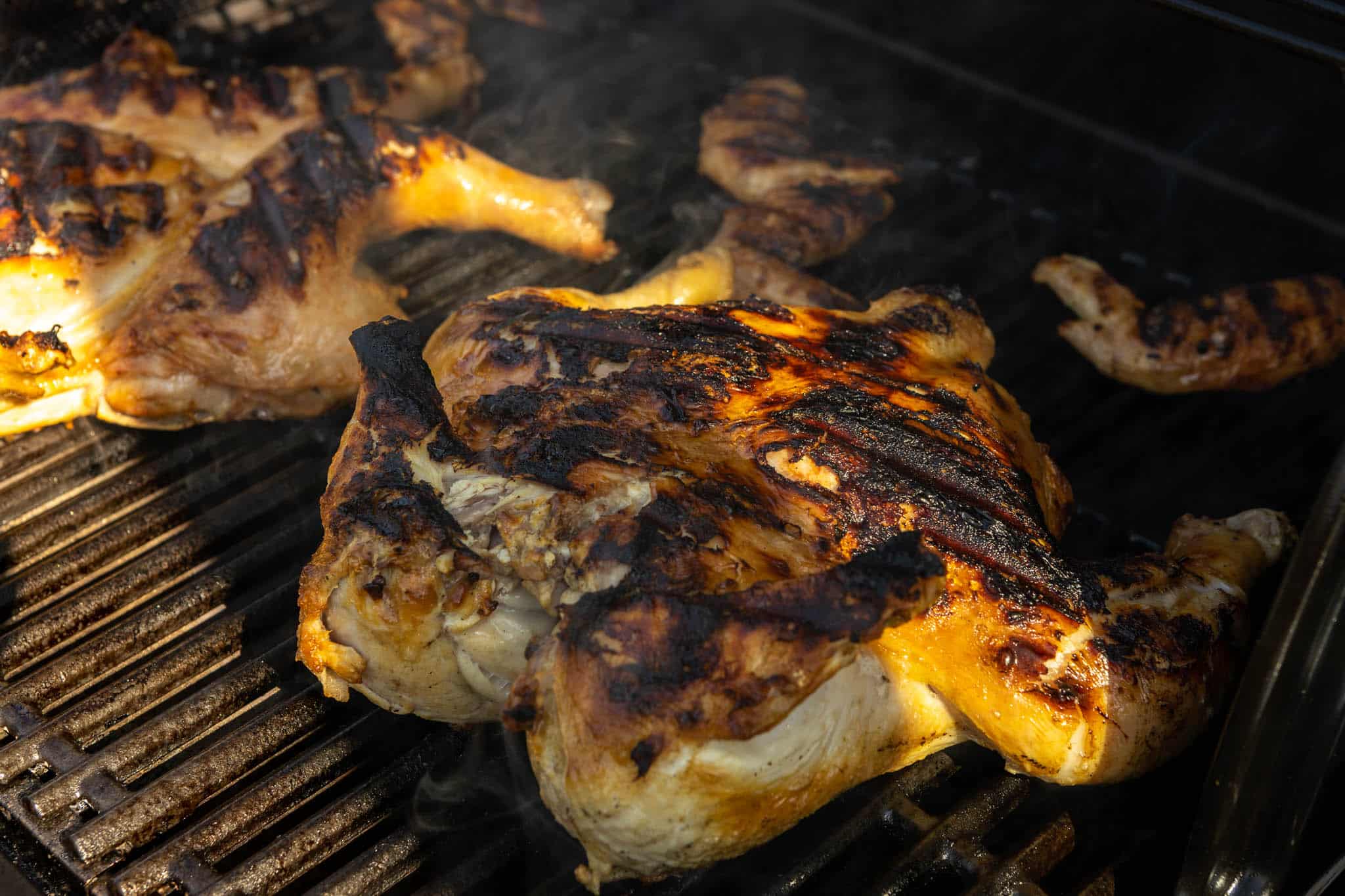 saftig flatbird kylling på grill - Treningskokken Mats Høilund